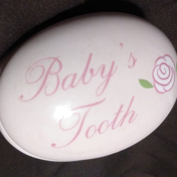 Other | Pink Babys Tooth Holder | Poshmark